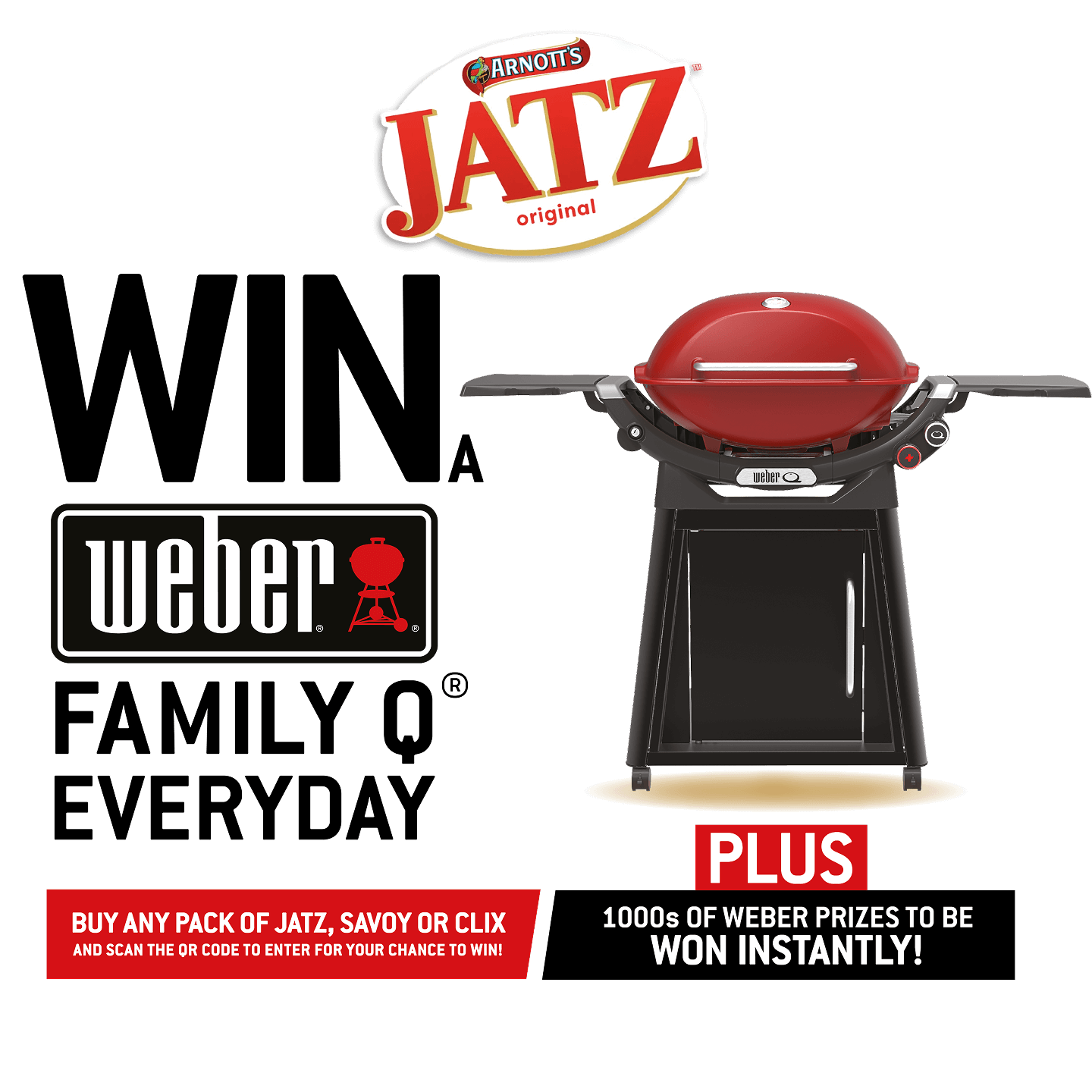 Jatz Win a Weber Everyday Promotion